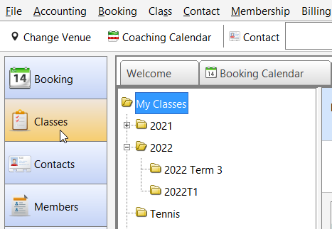 How to create a new class – SportLogic Support